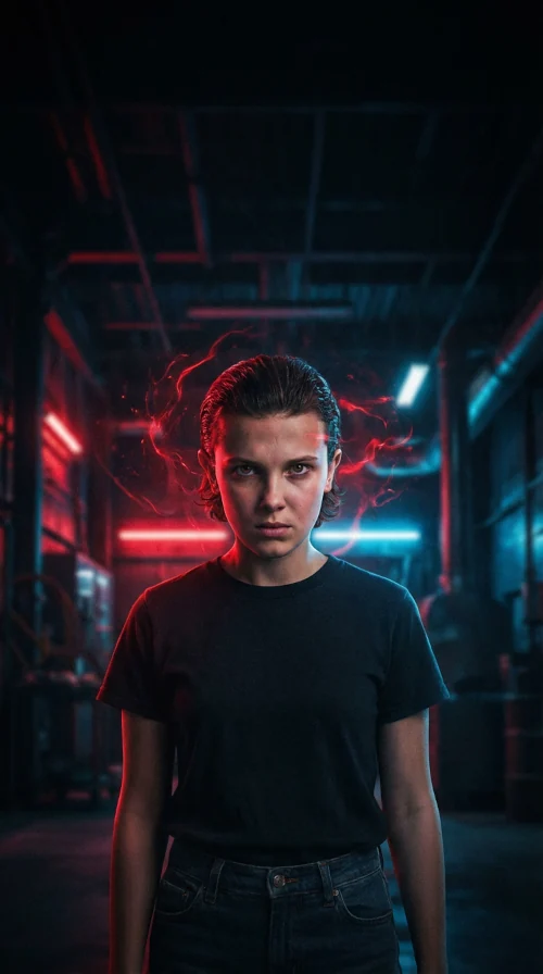 Character Eleven Stranger Things | Wallpaper 4k