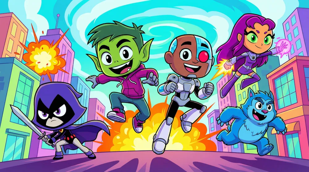 Teen Titans Go character | Wallpaper 4k